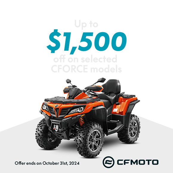 Promotions ATV, UTV & side-by-side | CFMOTO Canada